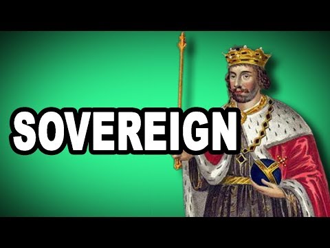 👑 Learn English Words: SOVEREIGN - Meaning, Vocabulary with Pictures and Examples