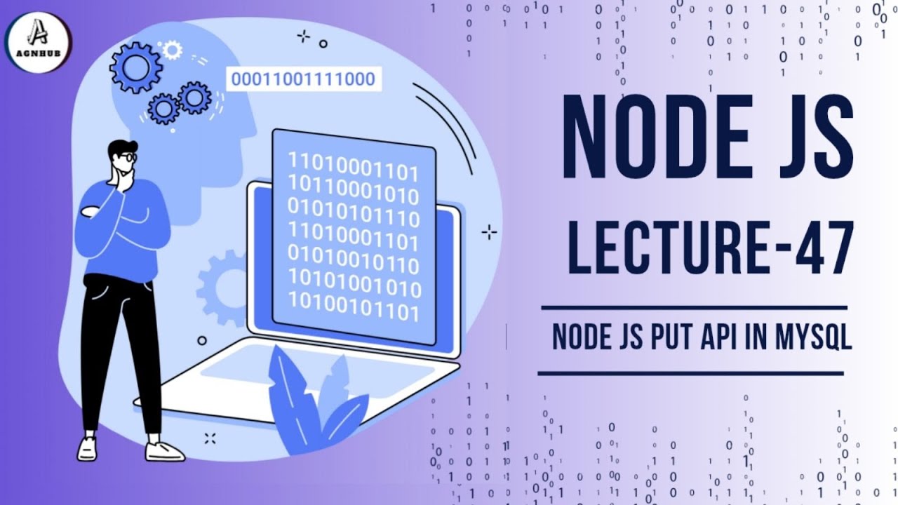 Node Js API Tutorial  PUT API  Update record in MySQL database  API with Express  Node JS Lecture 47