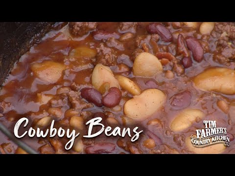 Cowboy Beans Recipe | Cowboy Campfire Cooking