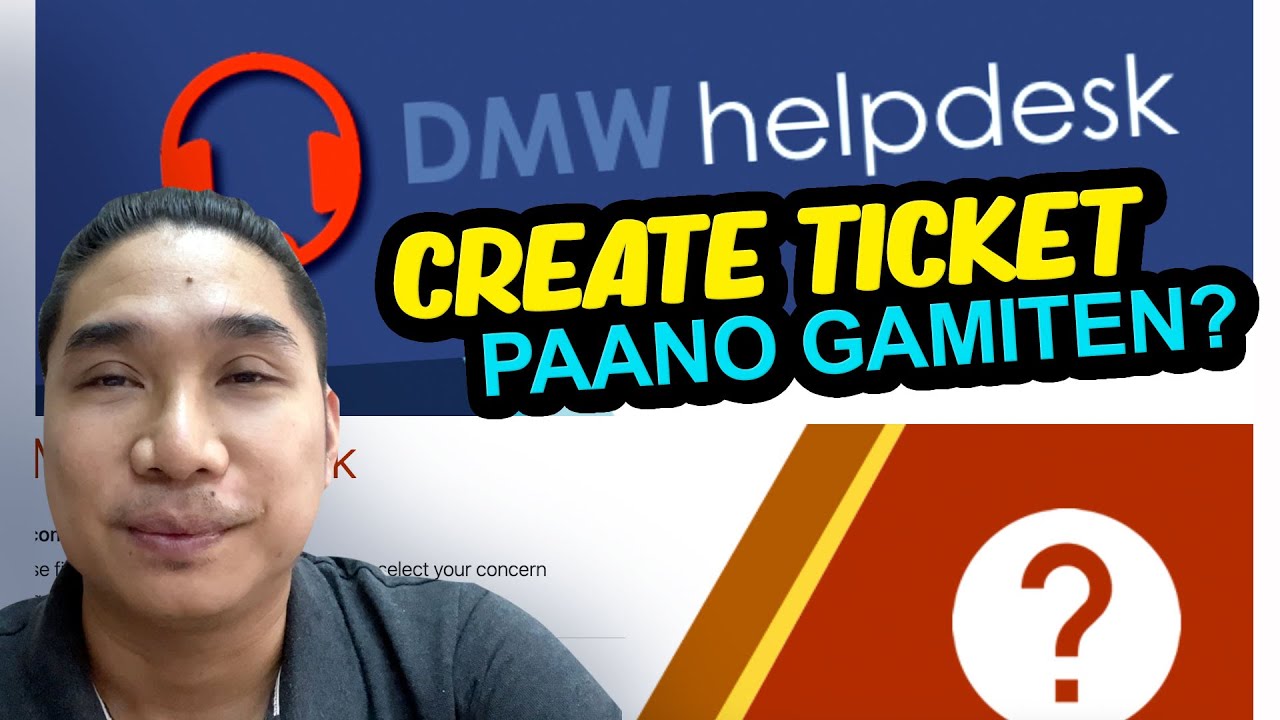 Paano mag create ng ticket sa DMW Helpdesk | Create ticket dmw helpdesk poea online services