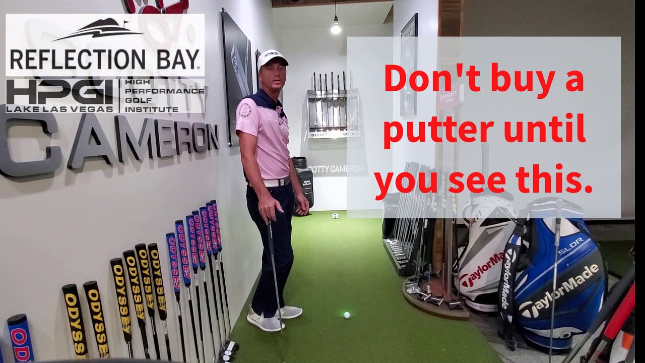 How to choose a putter - Get fitted for a putter