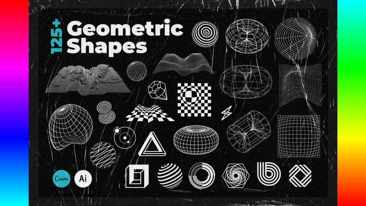 Best Illustrations: 125+ Abstract Futuristic Shapes