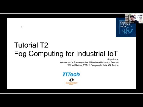 ESWEEK 2021 Tutorial - Fog Computing for Industrial IoT