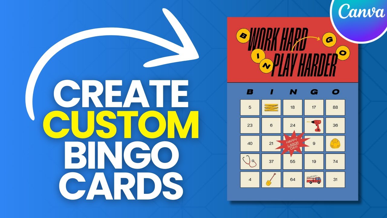 How to Create Custom Bingo Cards in Canva (2024)