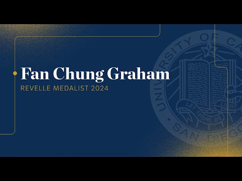 2024 Revelle Medalist: Fan Chung Graham