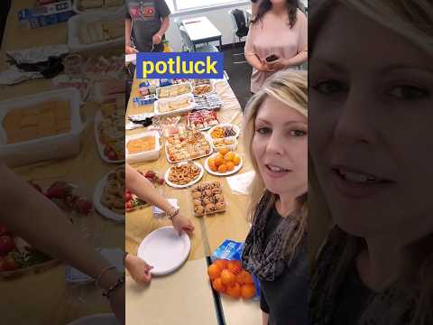 "Potluck" and other English Dinner Vocabulary #eslspeech #americanenglish #learnenglish