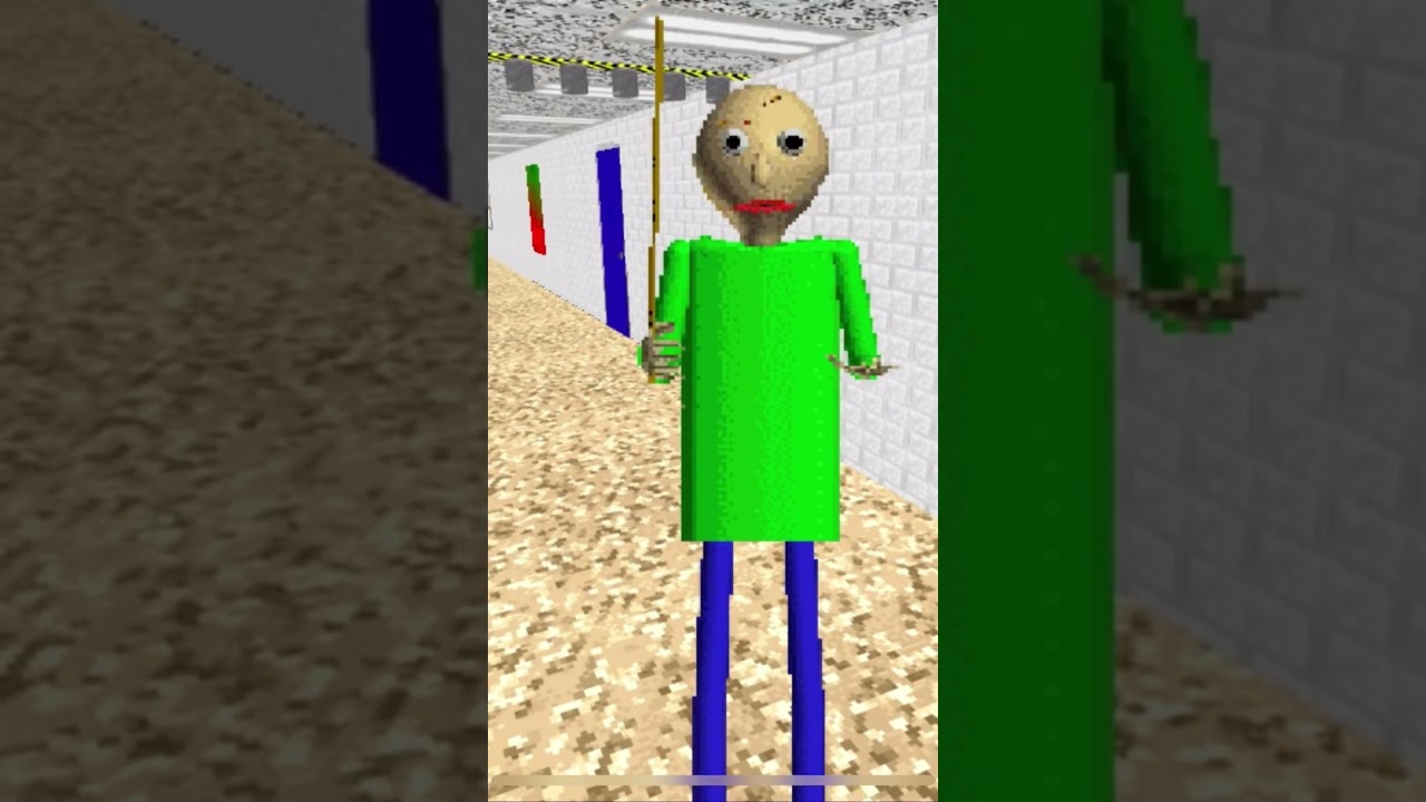 Baldi Slaping Ruler…📏