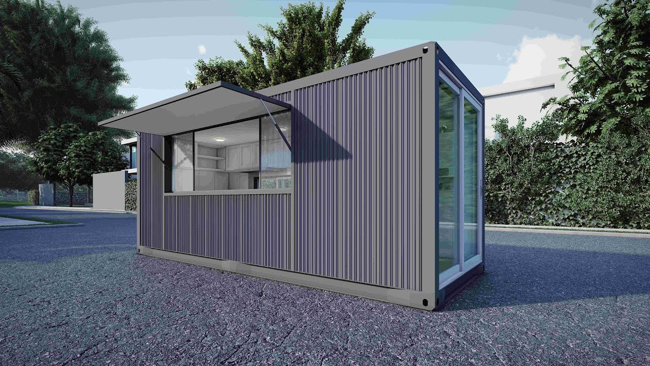 20 feet container kitchen