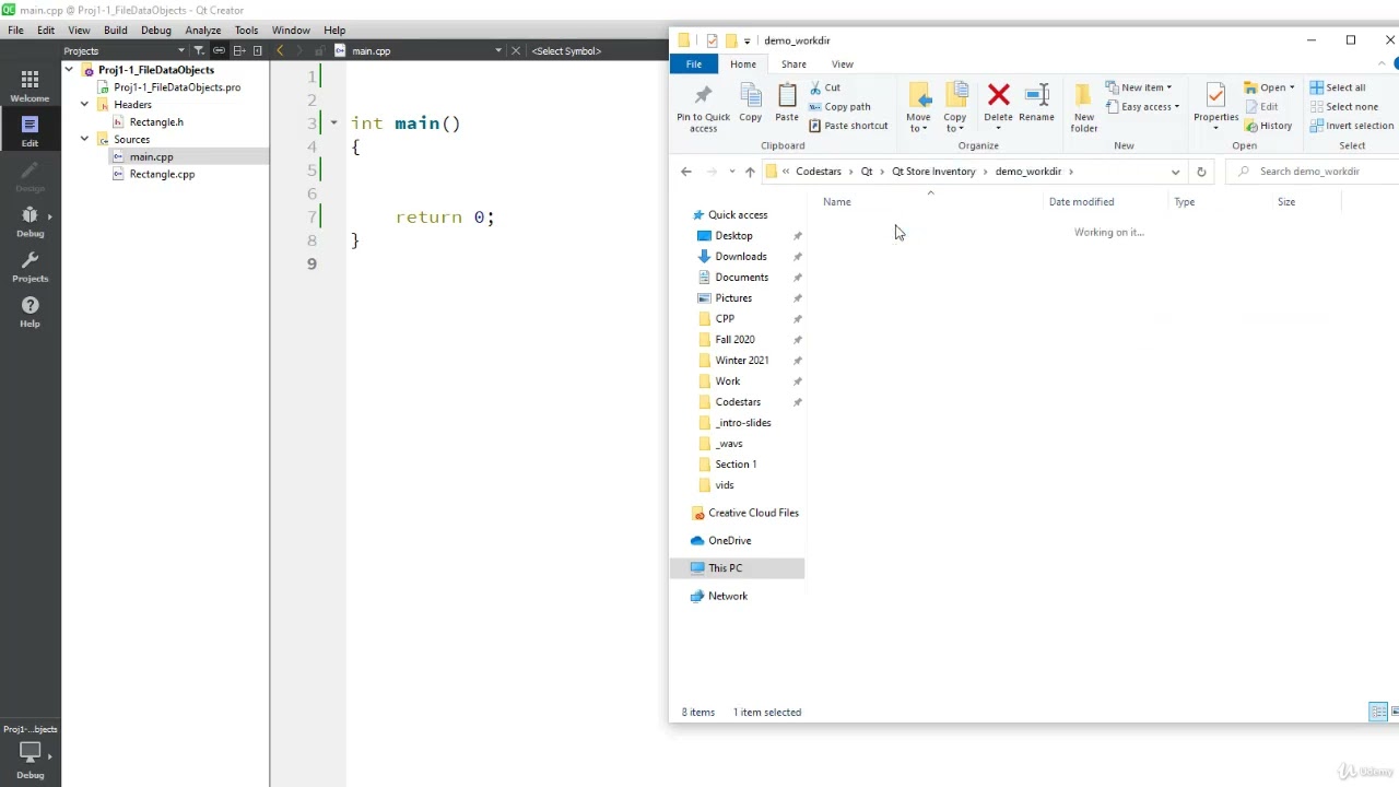 6  Project   Creating Objects from File Data