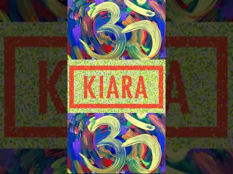KIARA - HINDU girl name | KIARA HOLI Status | KIARA COLORS Status | #Shorts