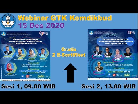 Webinar GTK Kemdikbud 15 Des 2020