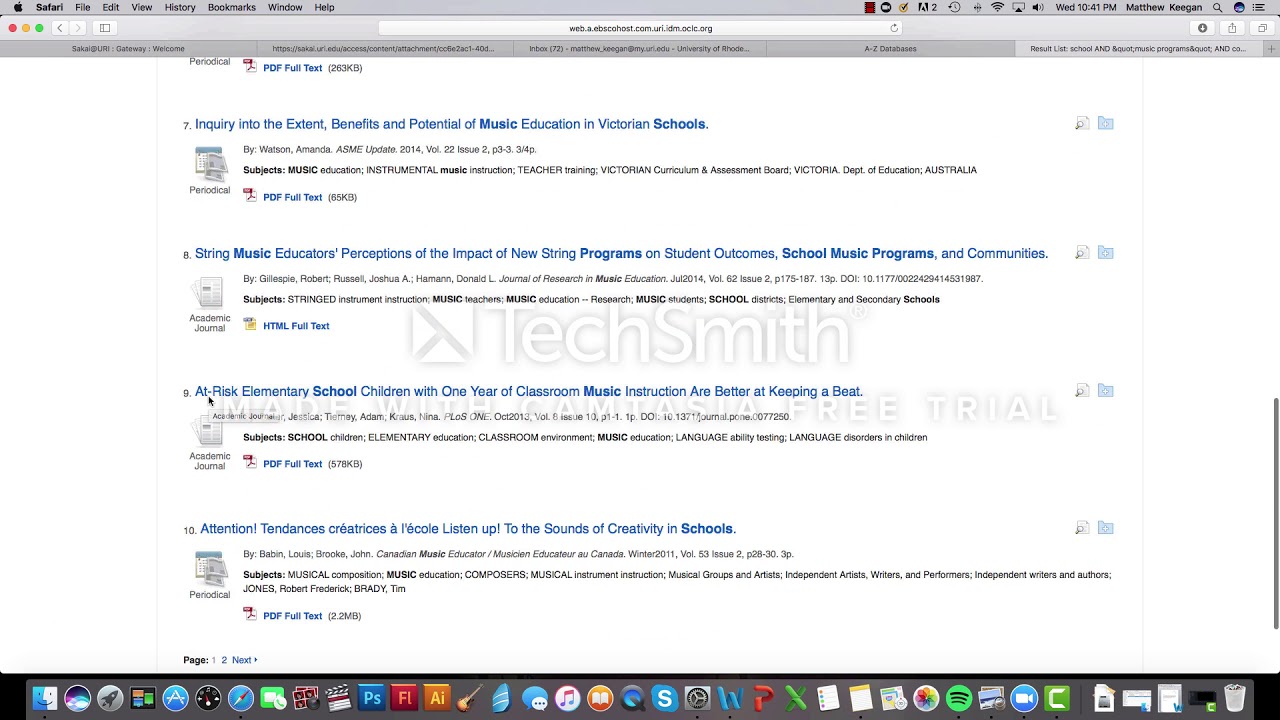 EBSCO Academic Search Complete Tutorial