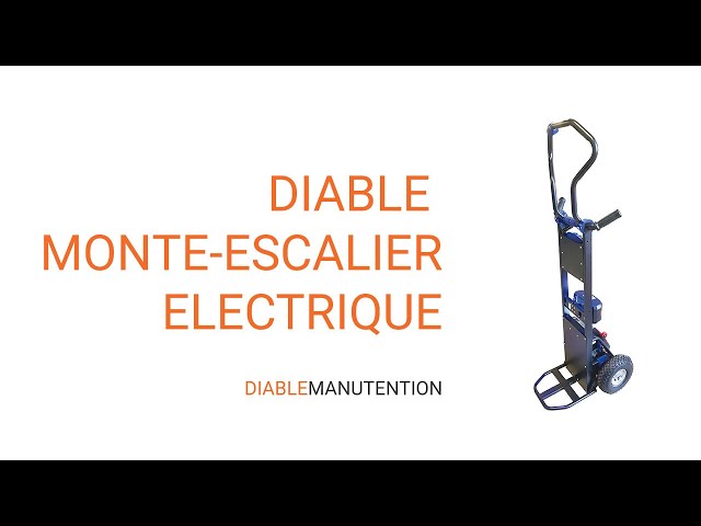 Diable électrique avec déplacement motorisé - Charge 170kg