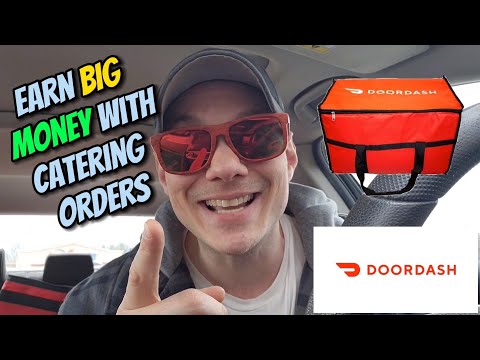 Earn BIG money with doordash catering orders. Catering guide for beginners.