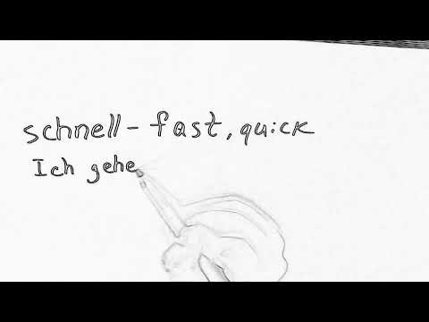 German Words with English meaning and examples