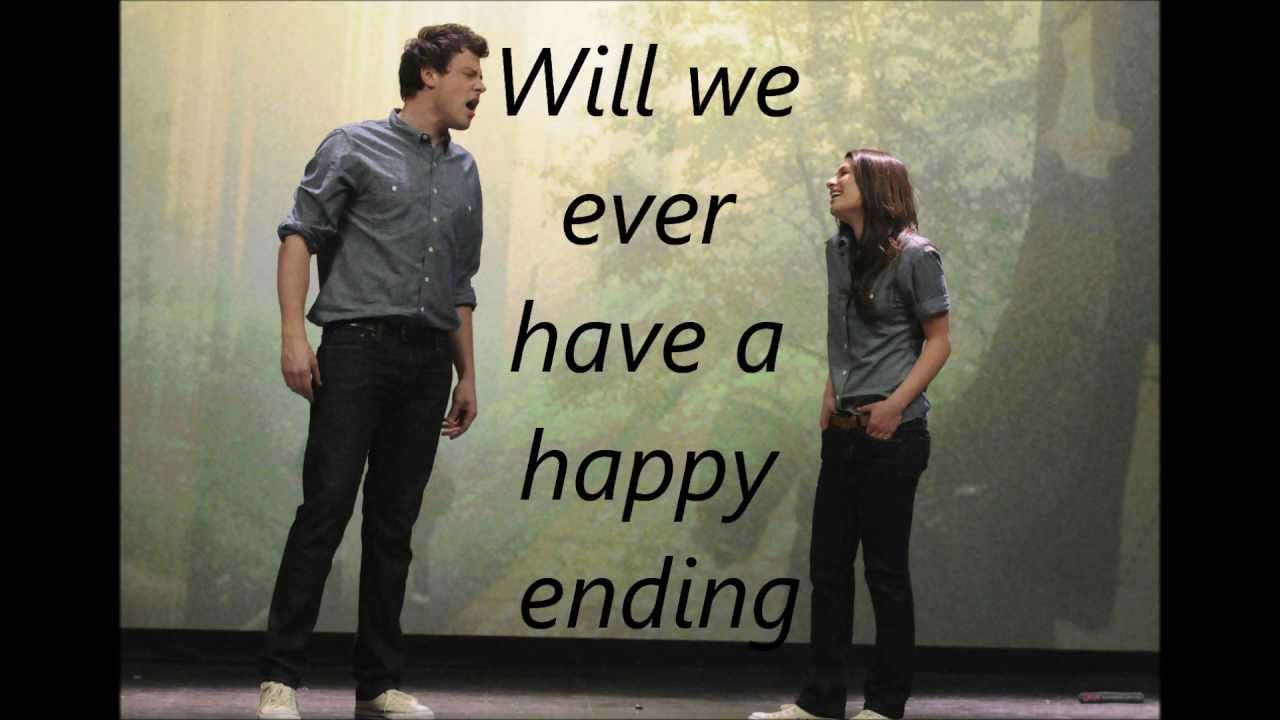 Glee - Pretending (Lyrics)