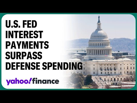 US federal budget crosses grim milestone as interest payments overtake defense spending