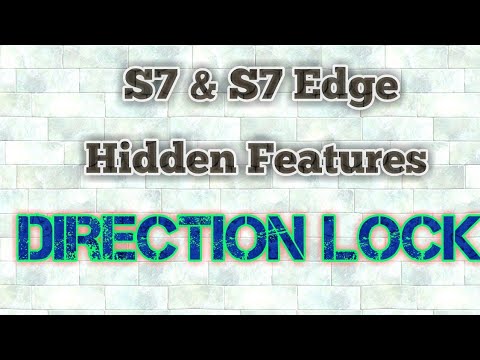 Nougat Hidden Features in Samsung Galaxy S7 & S7 Edge | Direction Lock | ACS&TECH