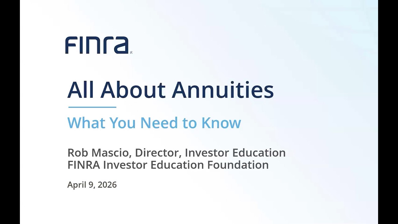 All About Annuities