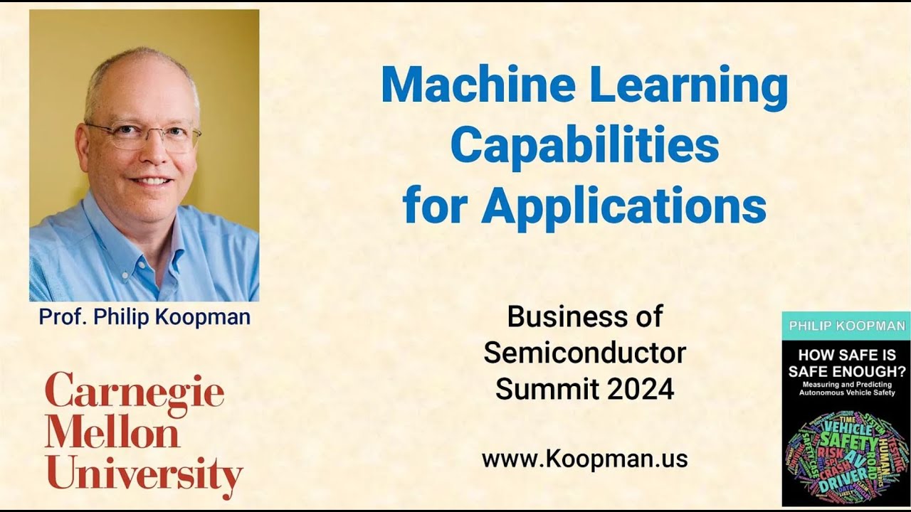 L149 Machine Learning Capabilities for Applications