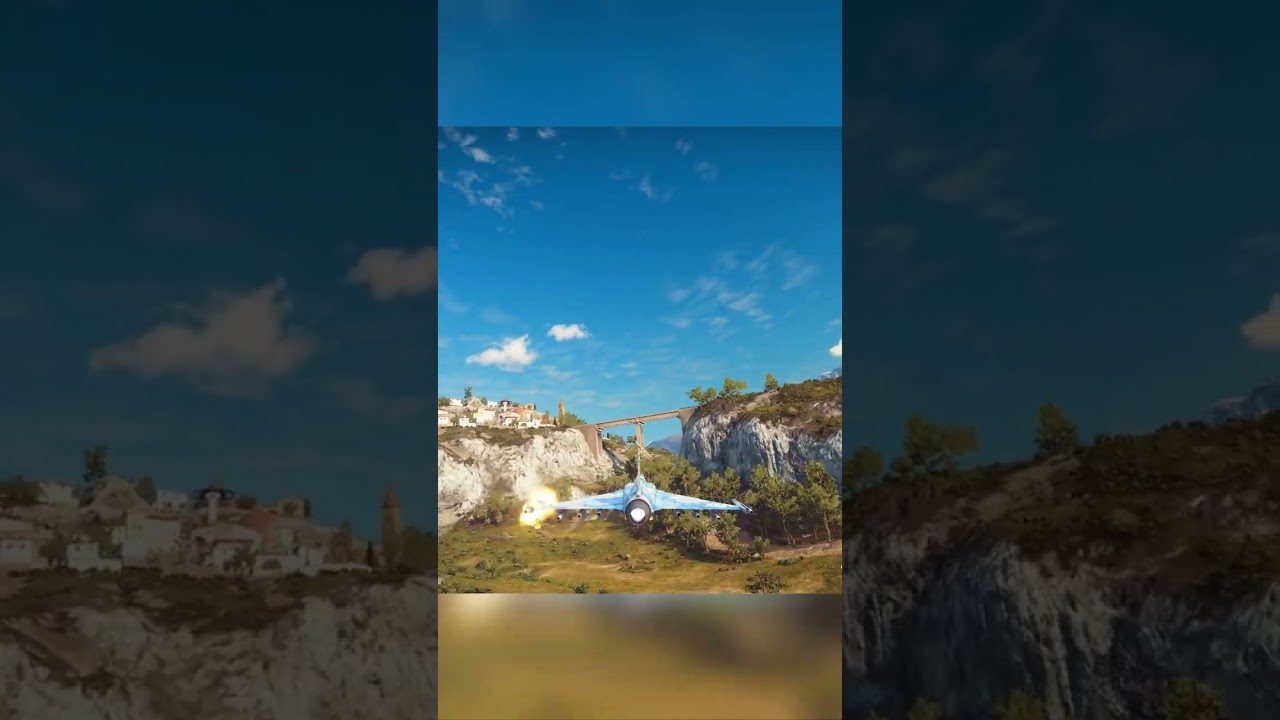 Just Cause 3, bridge collapse