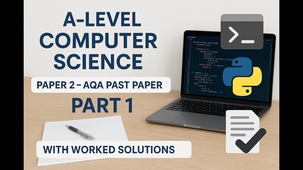 A level Computer Science Paper 2 AQA 2023 past paper walkthrough part 1