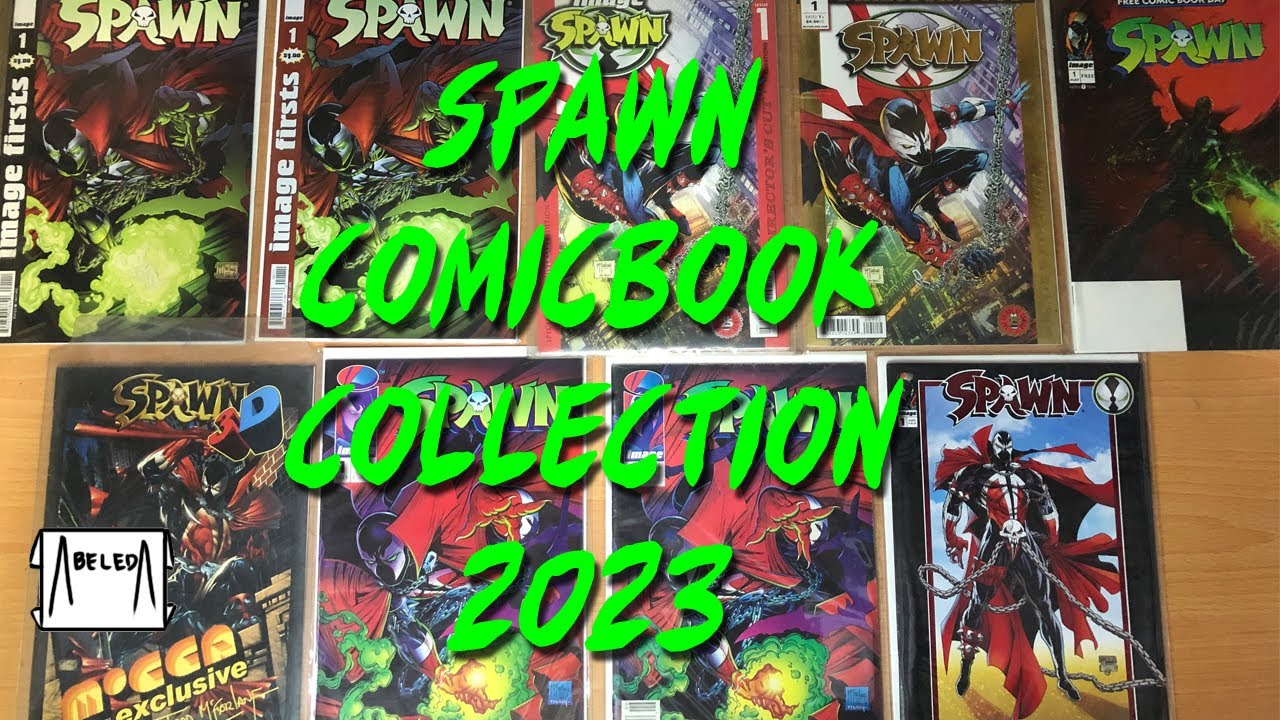 Spawn comicbook collection 2023