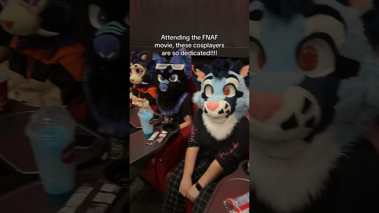 Five Nights at Freddy’s furry cosplayers! #fursuit #fursuiter #tiktok #furry #furries