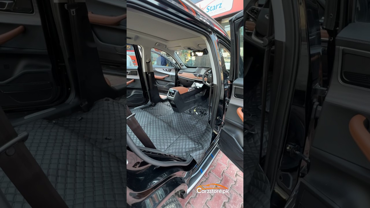 Cherry tiggo 8pro 7D flooring❤️Call/WhatsApp:03001860033 #caraccessories #cherrytiggo #floormatting