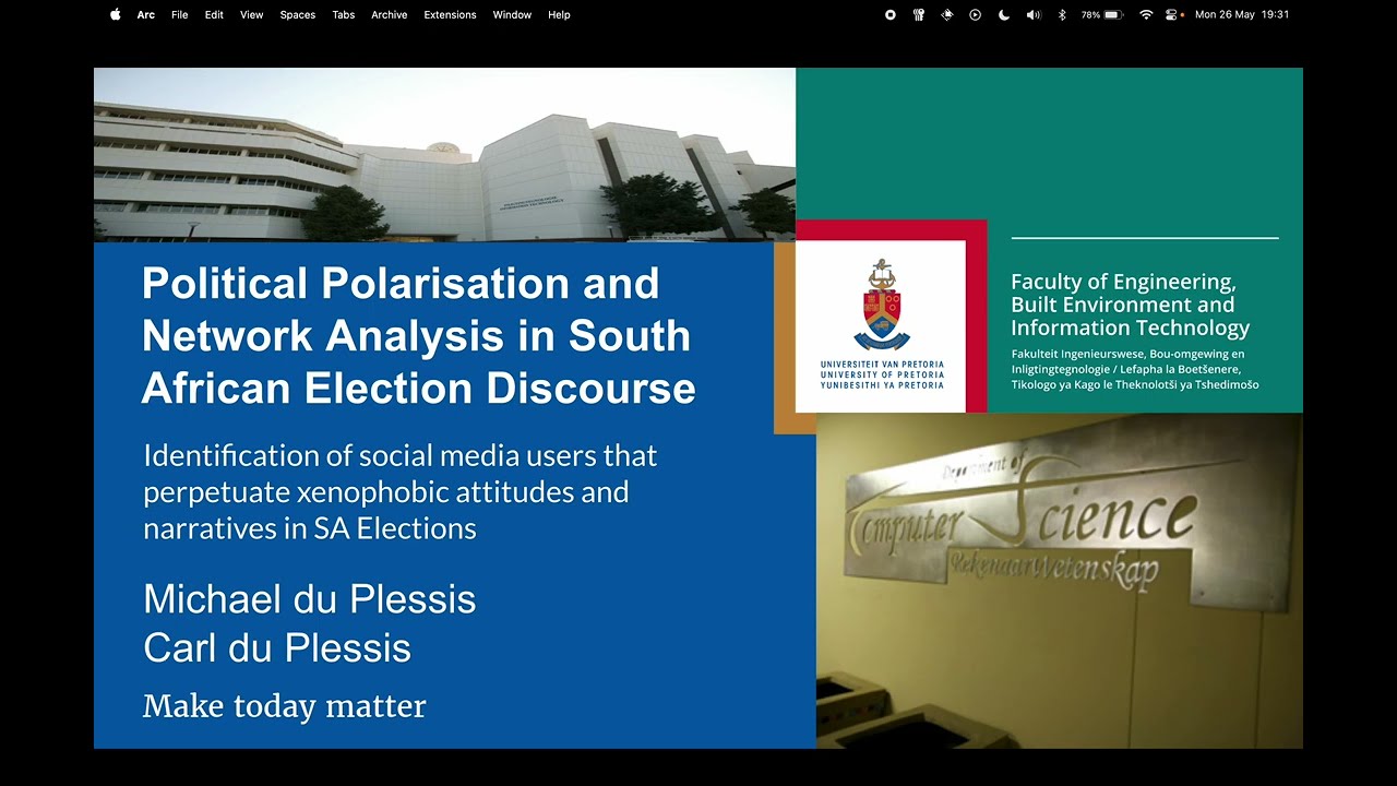 MIT808 2025 GR 15 - Political Polarisation and Network Analysis in South African Election Discourse