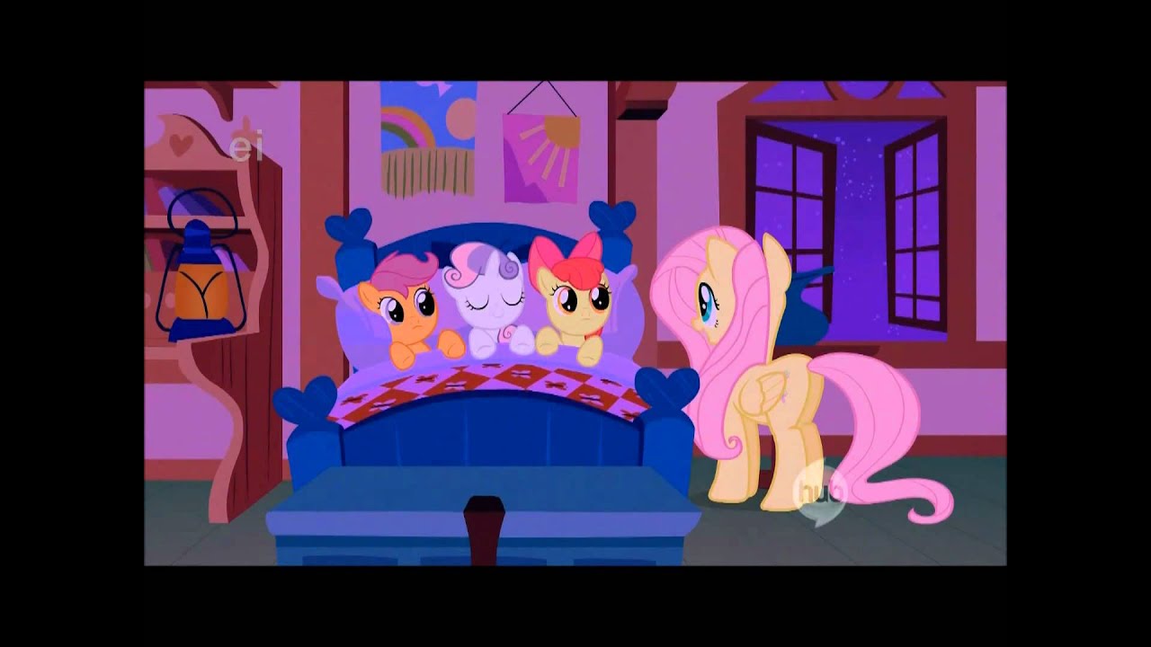 My Little Pony FiM - Sweetie Belle singing Hush now, Quiet Now