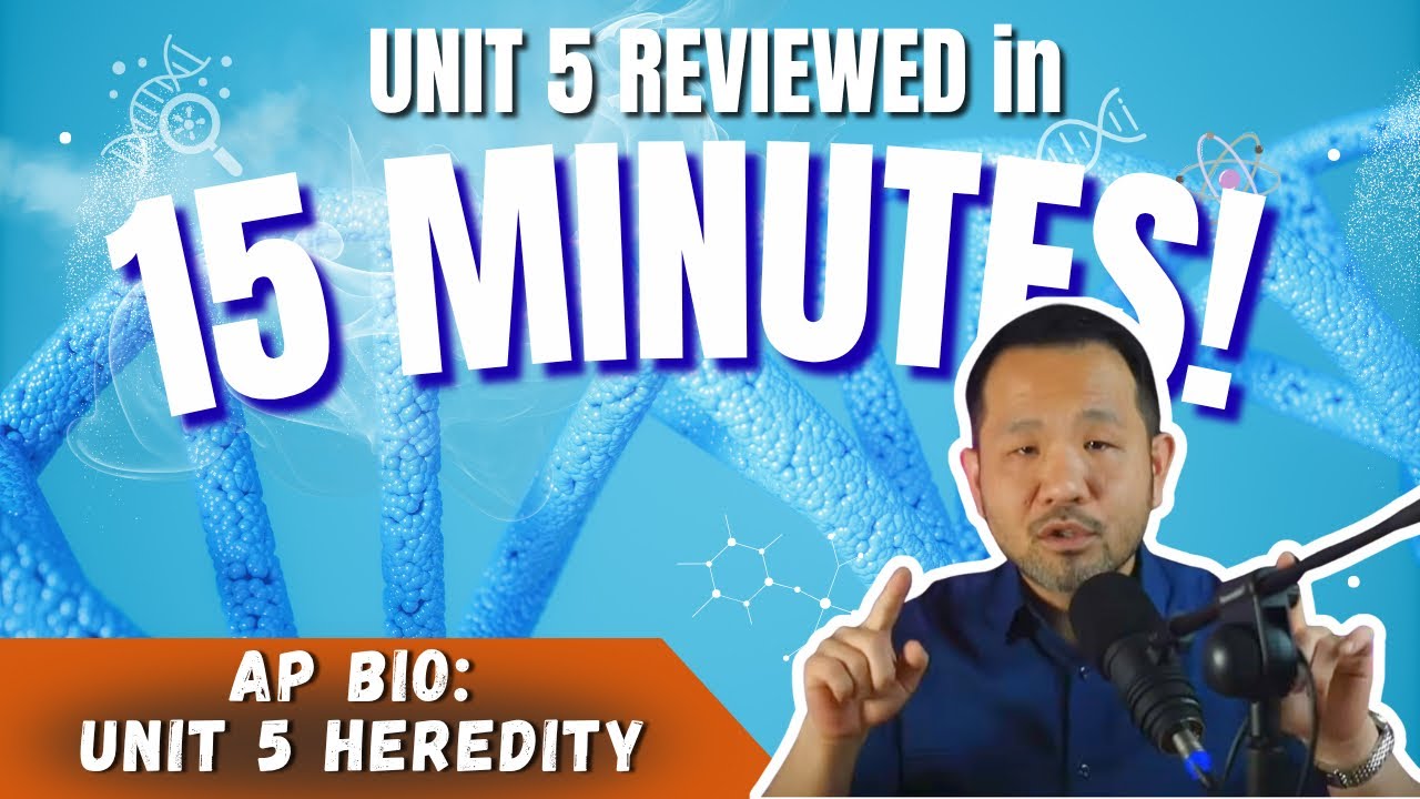 Let’s Review UNIT 5 of AP Biology in under 15 Minutes!