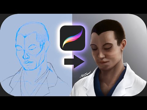 Steam Community :: Video :: SELF PORTRAIT - Procreate Timelapse
