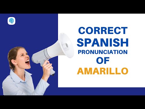 How to pronounce 'amarillo' (yellow (male)) in Spanish? | Spanish Pronunciation