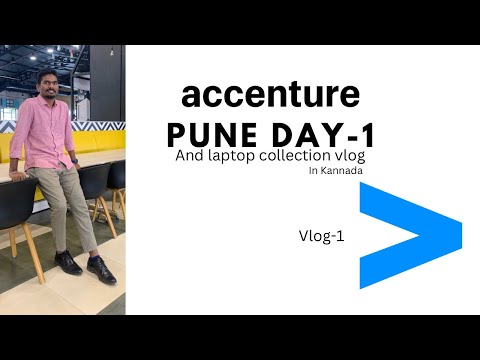 Accenture vlog - 1 #accenture #pune #day1