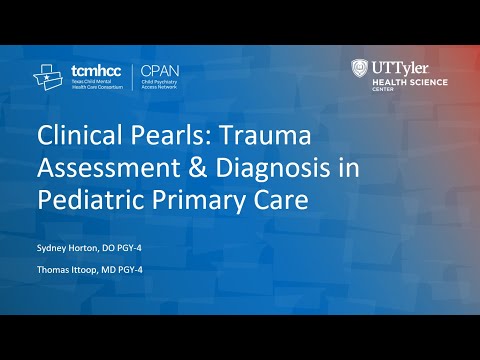 Clinical Pearls: Trauma Assessment & Diagnosis in Pediatric Primary Care