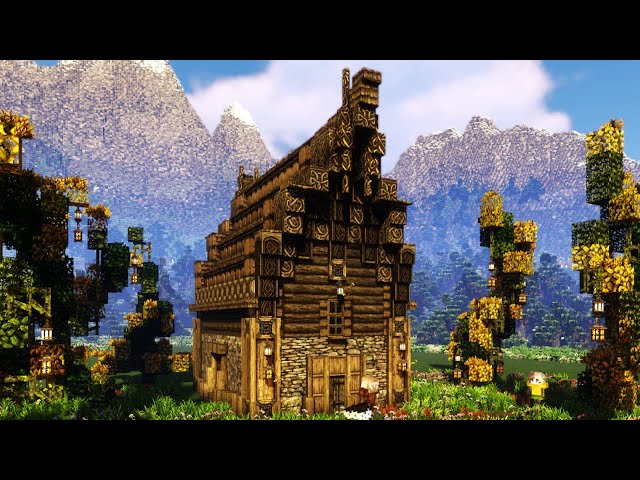 04 Builders Valley | Guide | Viking House Minecraft Map