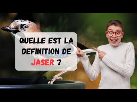 Quelle Est La Définition De Jaser | Améliorer Votre Français | Parler Français