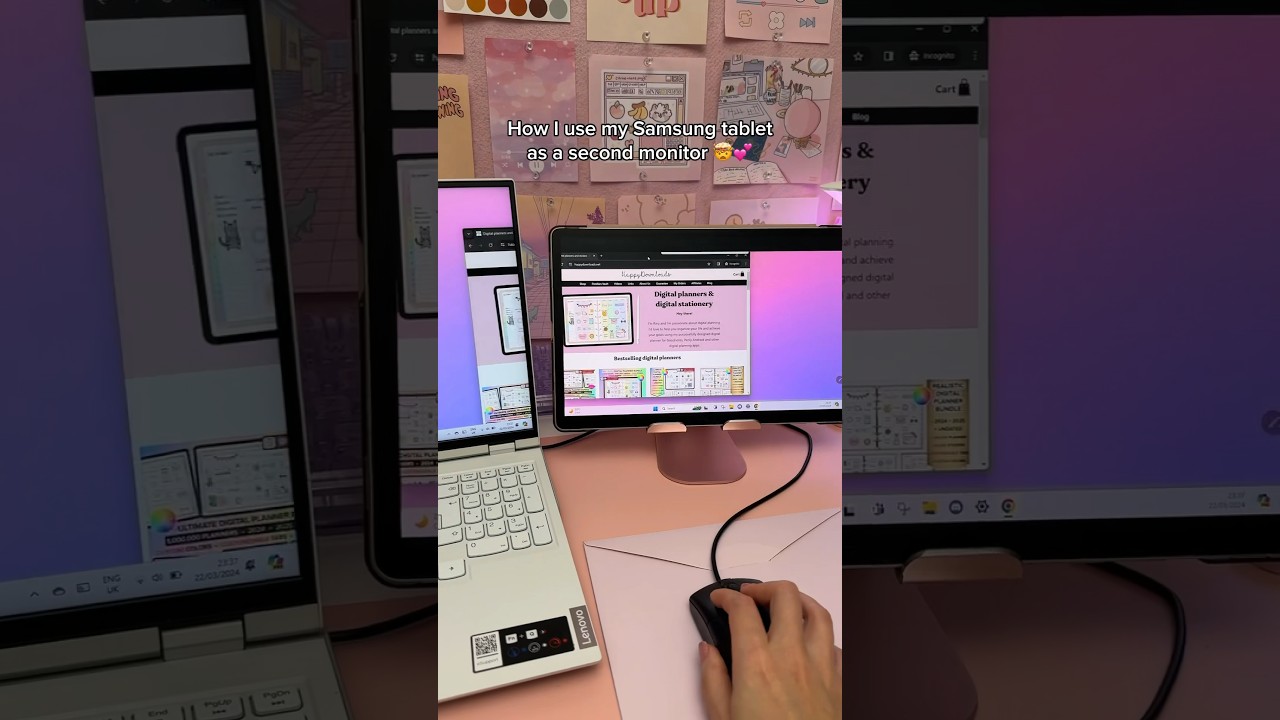 How I use my Samsung tablet 🤯💕 Galaxy tab S9 plus | Samsung tips