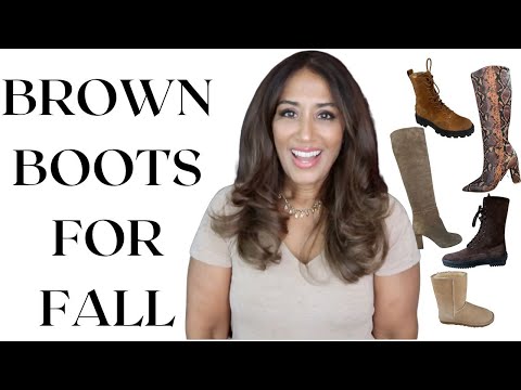 AUTUMN BROWN BOOTS YOU NEED! | AMBARINA | Beauty Passionista
