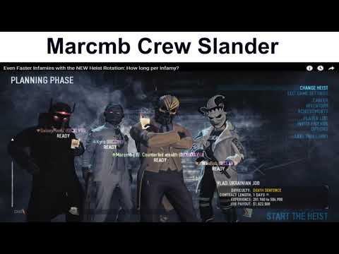 Steam Community :: Video :: [PAYDAY 2] Marcmb Crew Slander