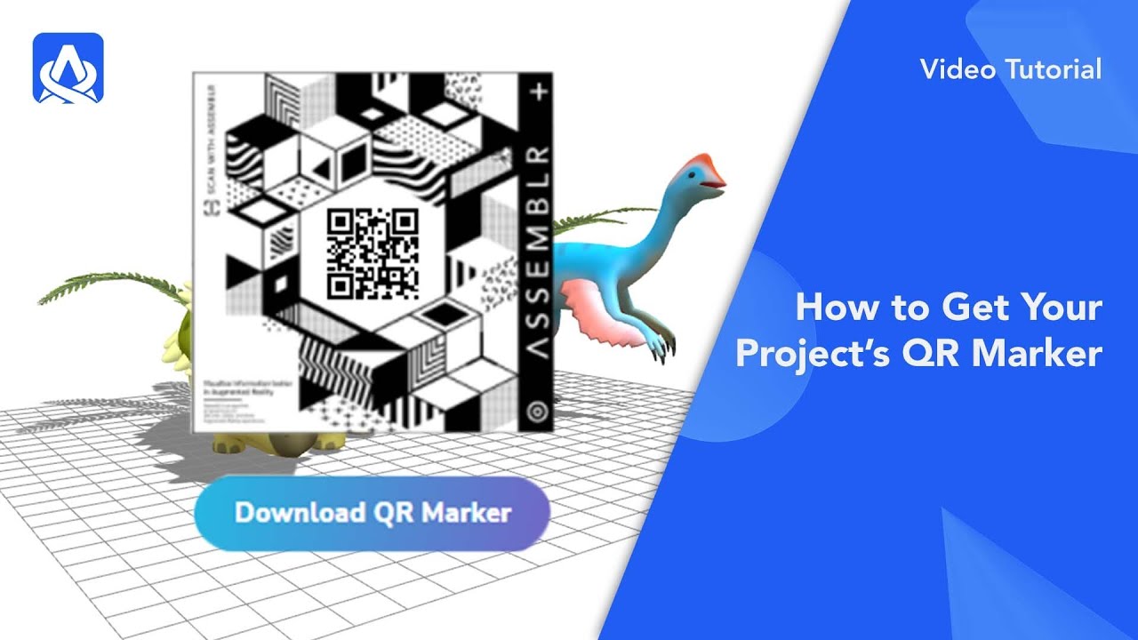How to Get Your Project’s QR Marker | Assemblr Studio Web Tutorial