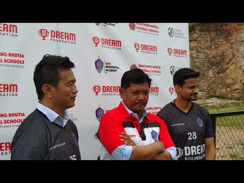 Footballer Bhaichung Bhutia speaks about upcoming residential football academy in Shillong
