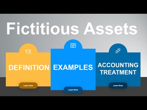 Fictitious Assets examples and accounting Journal Entries | Ledger Accounts & Trial Balance