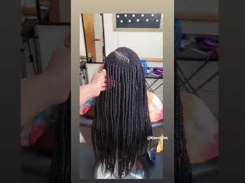 3 layer tribal braids #keostyles