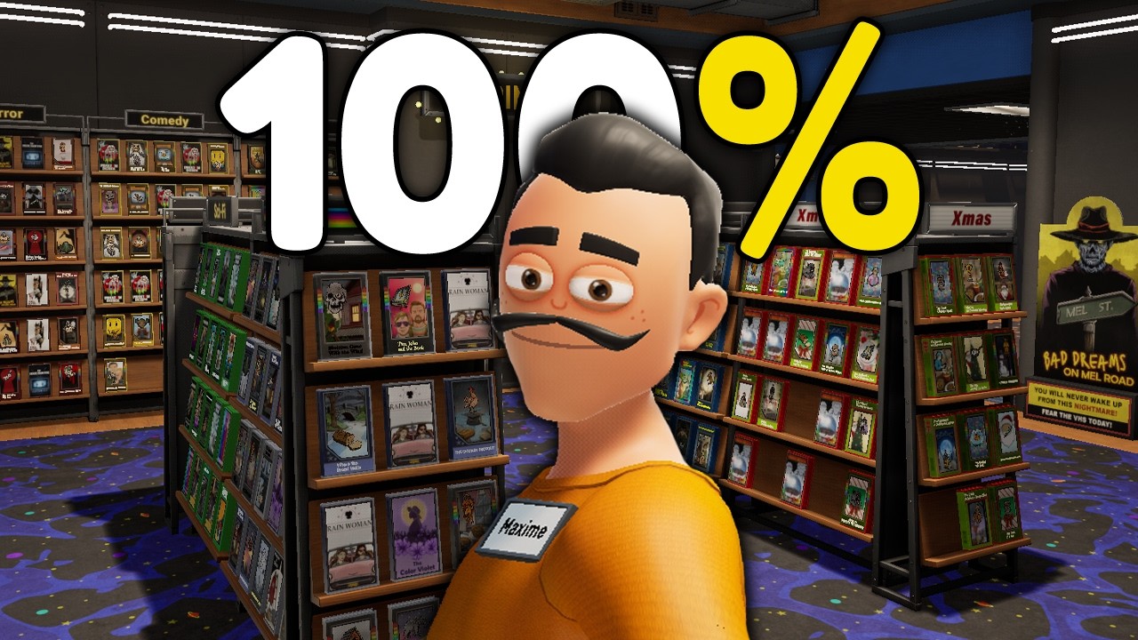 I Played 100% of Retro Rewind - Video Store Simulator