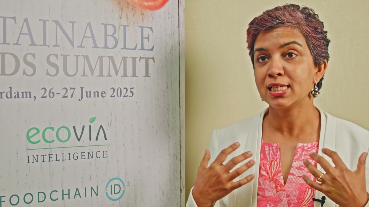 Dipti Vaidyanathan at the Sustainable Foods Summit Europe 2025