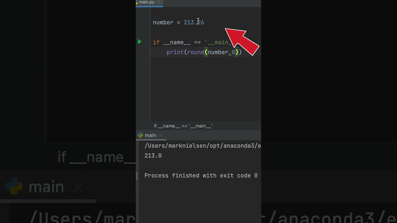 Python Rounding Trick - 99% Never Learned This! #pythontutorial #python #programming