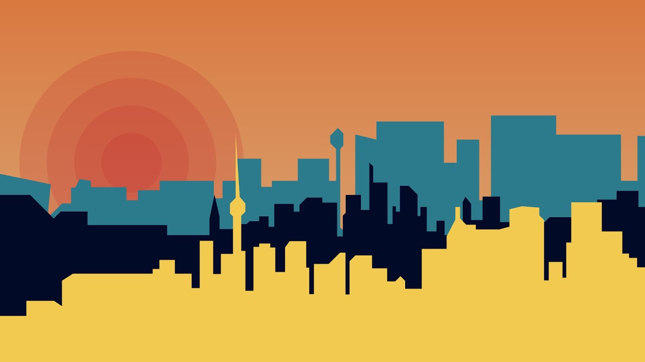 Making a Flat Design Cityscape in Adobe Illustrator