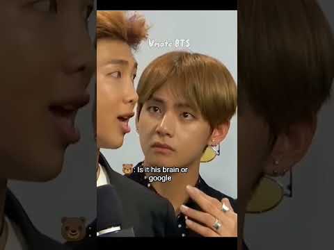 Kim namjoon VS Kim taehyung ???????????? #bts #shorts
